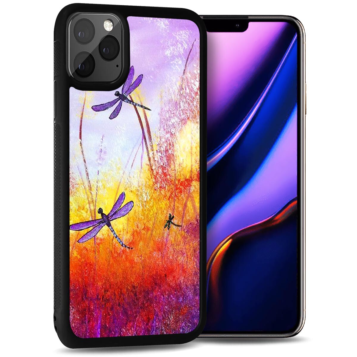 ( For iPhone 11 Pro ) Back Case Cover AJ12282 Dragonfly | eBay