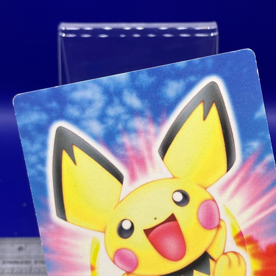 Pichu Pokemon Carddass Zukan Card Vintage Anime Game TCG Japanese #227 ...