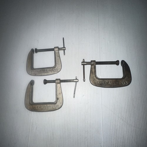 Vintage Paulcall G Clamps PO2 X2 & PO3 X1 | eBay