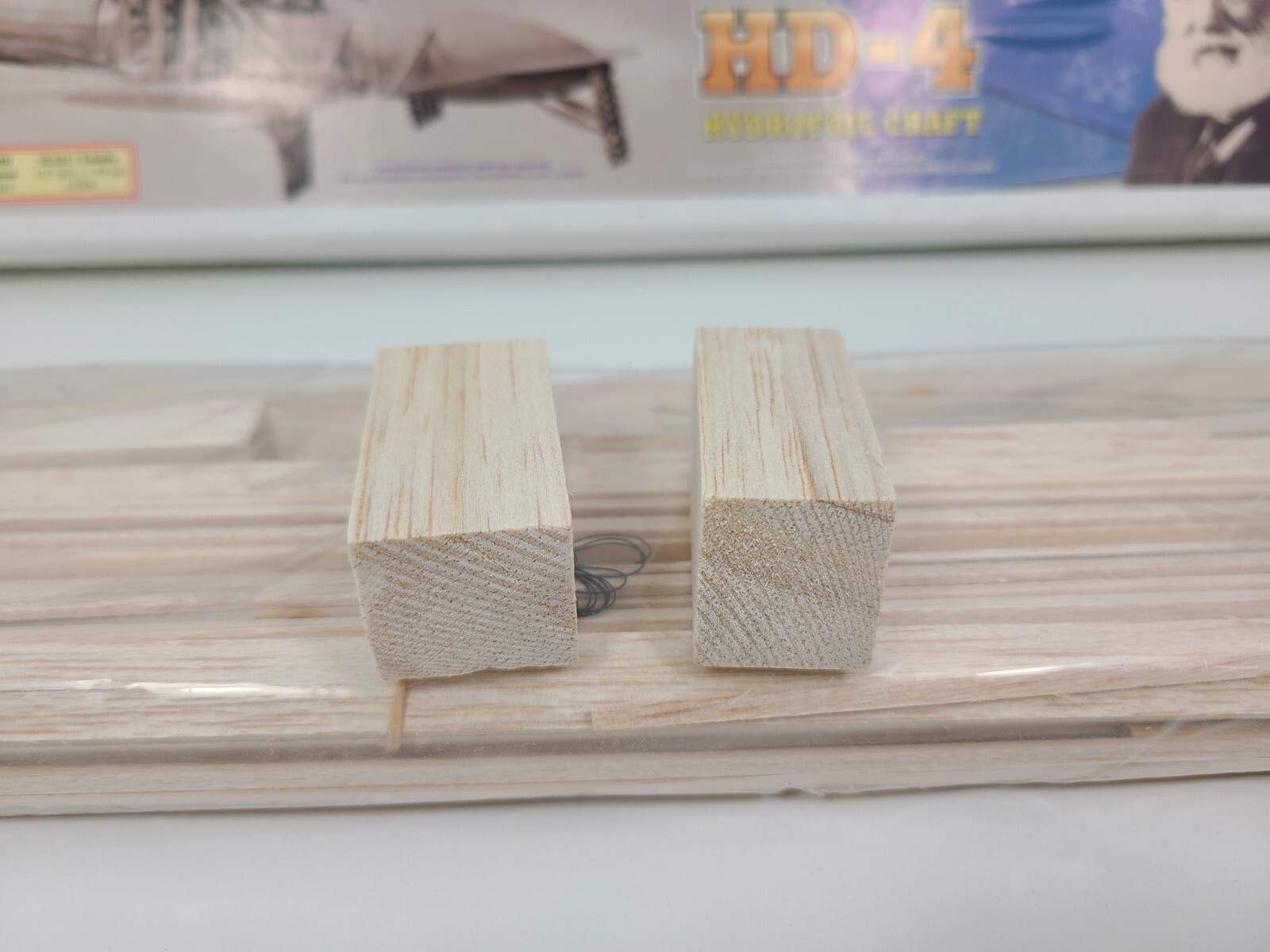 Trillium Balsa ALEXANDER GRAHAM BELL'S HD-4 Hydrofoil Watercraft Boat ...