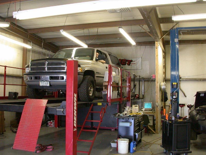 DynoJet 248 overhead 4 post lift (dyno not included, just lift) | eBay