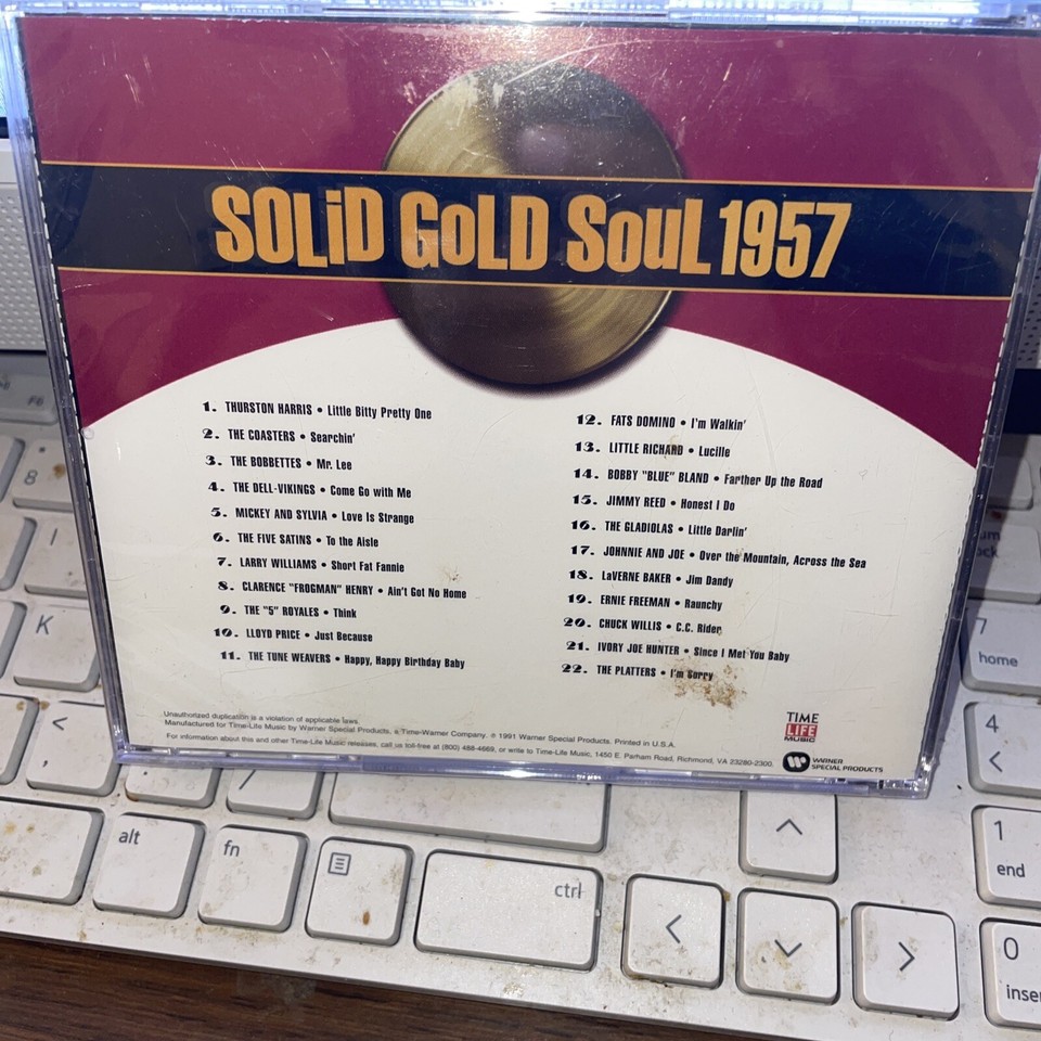 VARIOUS - Solid Gold Soul 1957(time-life) - CD Brand New Sealed OOP ...
