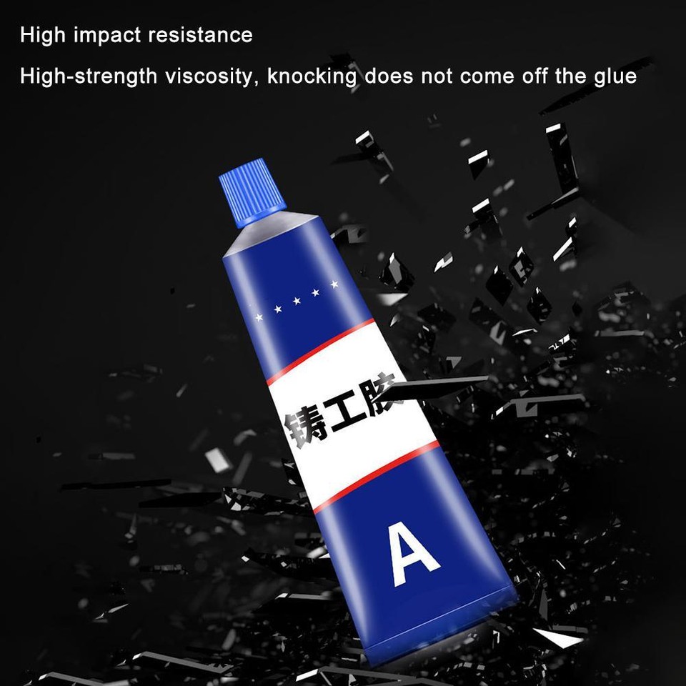Industrial Metal Repair Paste HEAT Resistance Cold Weld Adhesive Gel A ...