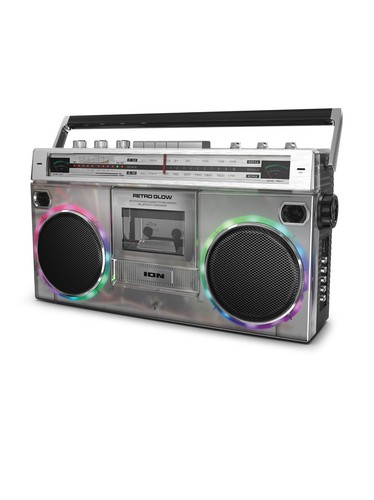 ION Audio Retro Glow Boombox Model-RETROGLOWXUS | eBay