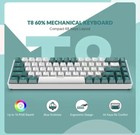 custom mechanical keyboard 65 Percent RGB LED | eBay
