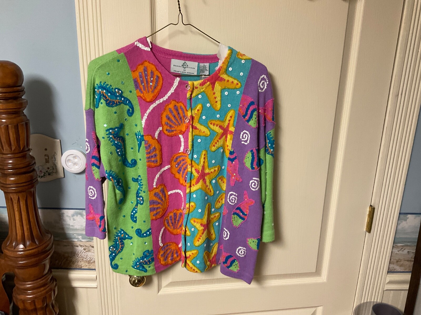 Design Options sweater by Philip and Jane Gordon...XL - Gem