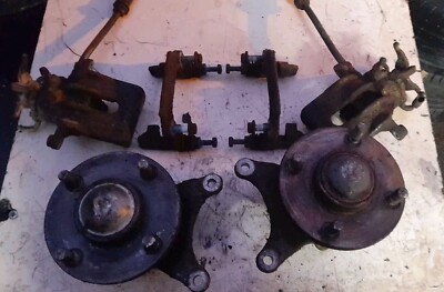 FORD FOCUS MK1 REAR DISC REAR HUB CALIPER CARRIERS CONVERSION ESCORT ...
