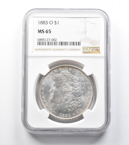 1883-O Morgan Silver Dollar MS65 NGC PQ *0088 | eBay