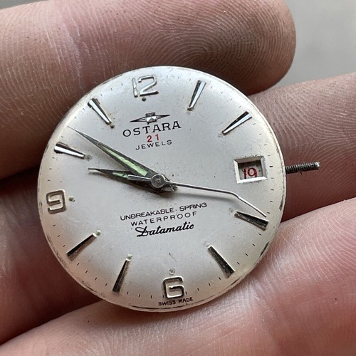 Vintage Ostara Watch Co. Swiss 21 Jewel Face And Movement | eBay