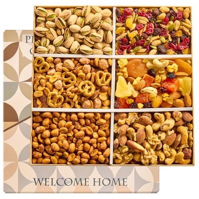 Mixed Nuts Gift Basket - Housewarming Gifts Baskets for Adults Gourmet ...