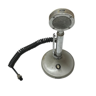 Astatic D-104 Silver Eagle Desk Stand Microphone Chrome 4 Pin | eBay