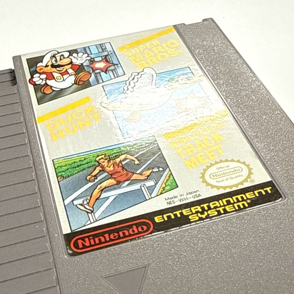 Super Mario Bros Duck Hunt World Class Track Meet (Nintendo, NES, 1990 ...