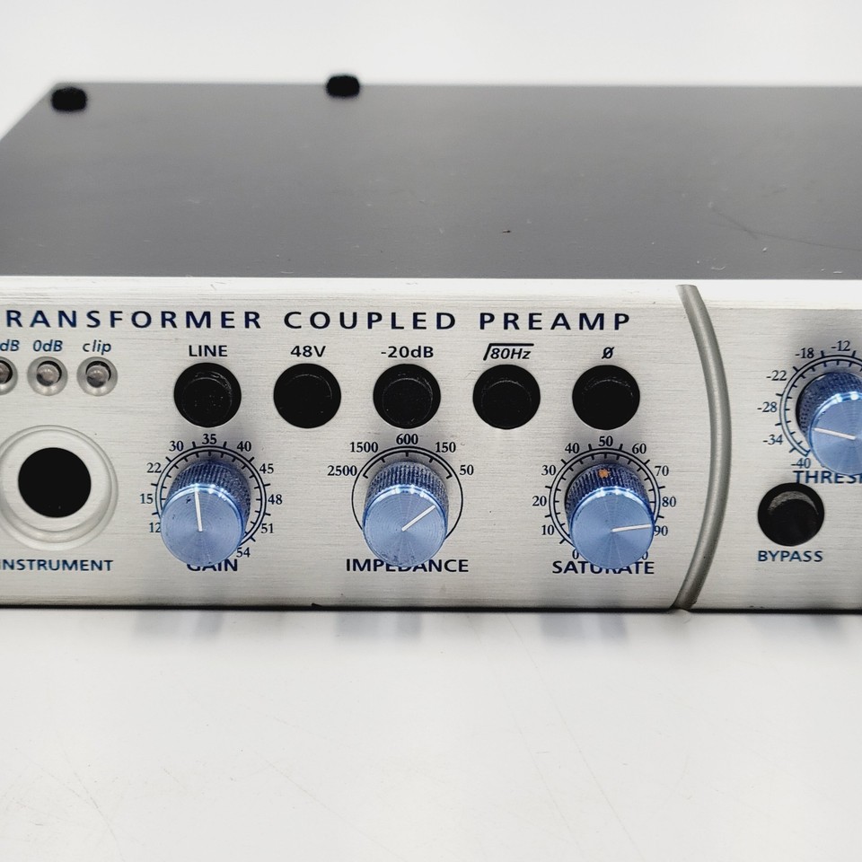 PreSonus Eureka Channel Strip Preamp Compressor Equalizer Recording EQ ...