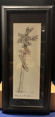 Stephen King Art by Alan M. Clark "Crossroads" signed ltd #424/500 ...