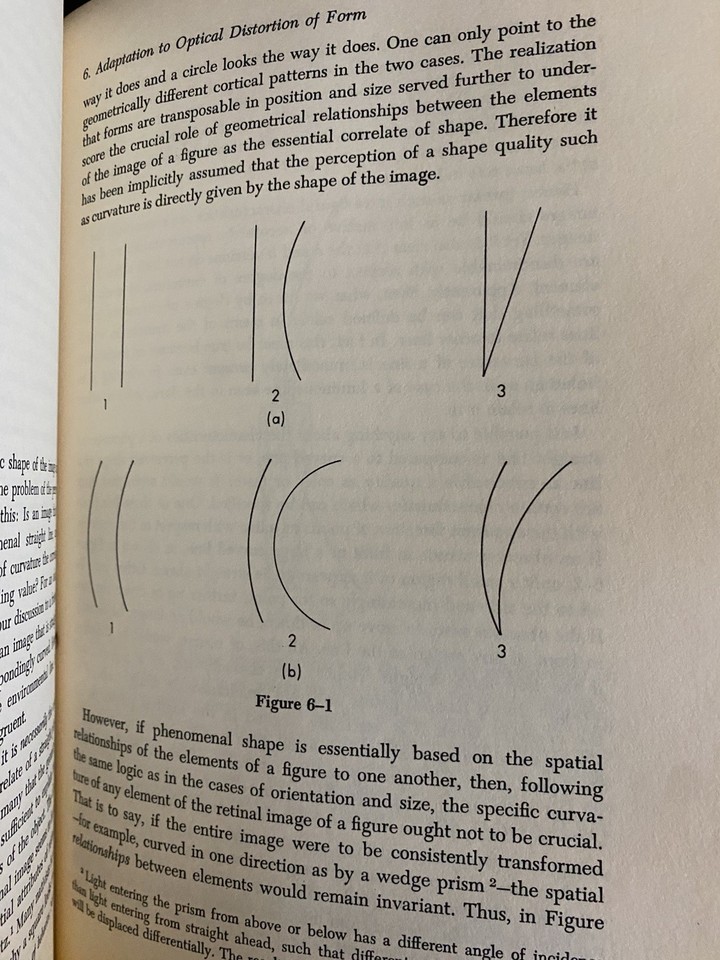The Nature of Perceptual Adaptation - Irvin Rock - 1966 - First Edition ...