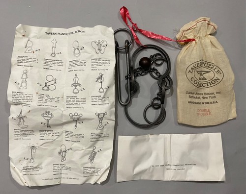 Vintage Tucker Jones House Tavern Puzzle Double Trouble With Solution ...