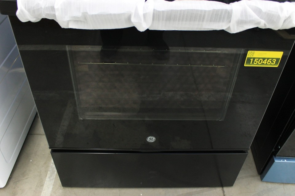 GE GRF500PVBB 30" Black Freestanding 5 Element Electric Range NOB ...