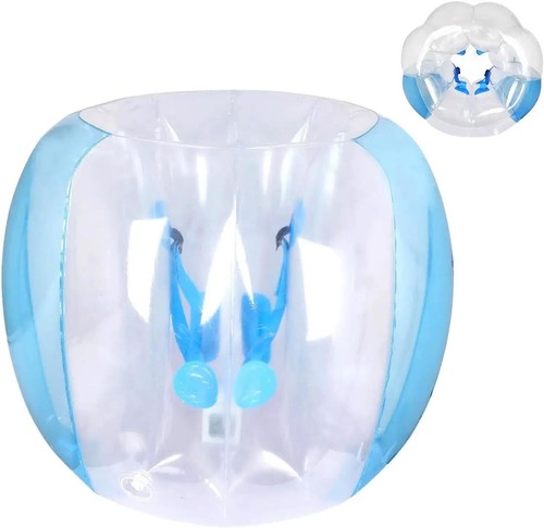 120cm Inflatable Body Bubble Bumper Ball Kids Adults Wearable Bopper ...