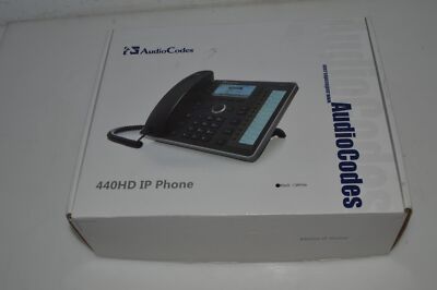 ^^AUDIOCODES 440HD IP PHONE NEW IN BOX (ELE12) | eBay Australia