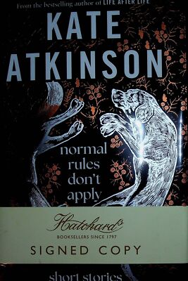 Kate Atkinson / Normal Rules Don't Apply Signed 1st Edition 2023 | eBay