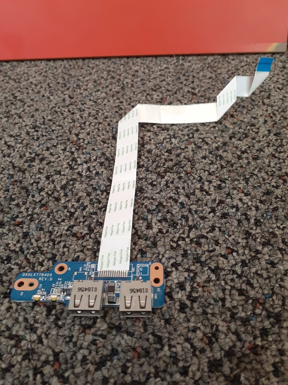 HP Pavilion dv7-4263CL 17.3" Genuine USB Board w/Cable 36LX7UB0000 ...