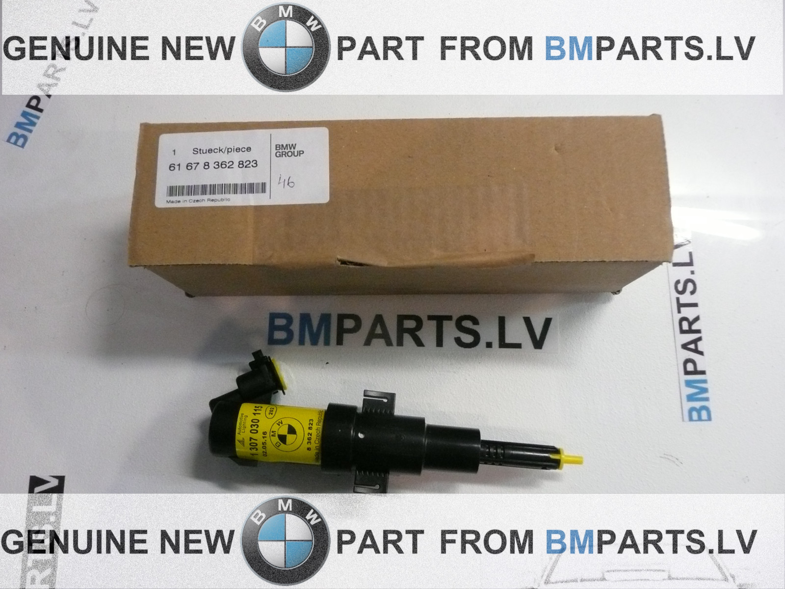 NEW GENUINE BMW 3 SER E46 HEADLIGHT WASHER TELESCOPIC NOZZLE ...