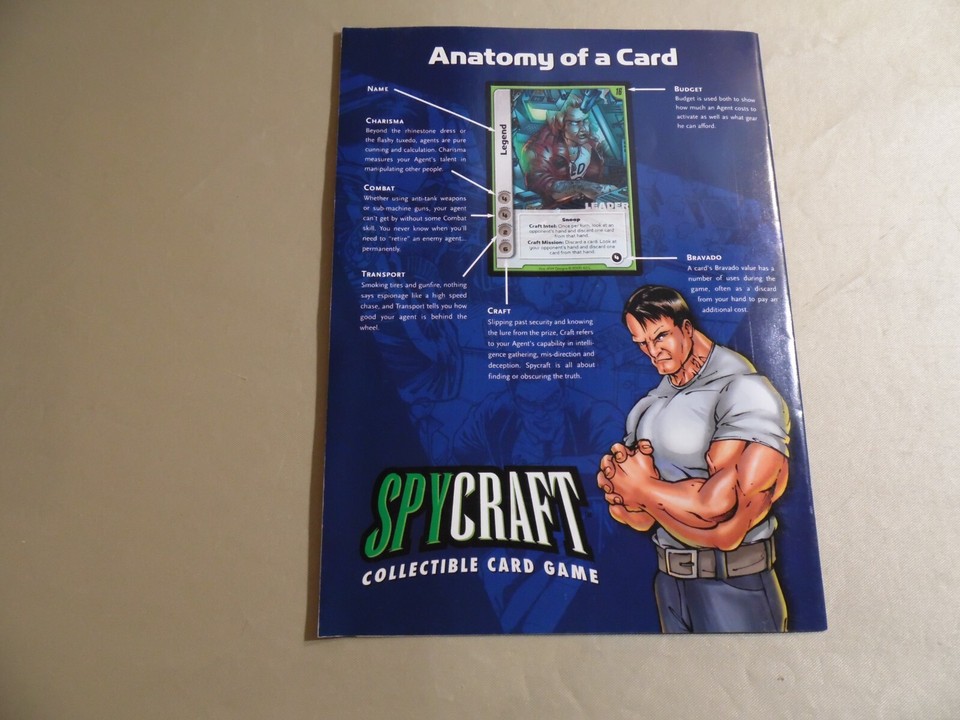 Spycraft Collectible Card Game Mission Briefing / AEG Entertainment ...