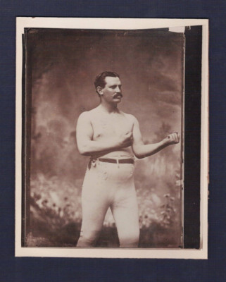 VERY RARE boxer 1880 PADDY RYAN CHAMPION vintage boxing photo RING MAG ...