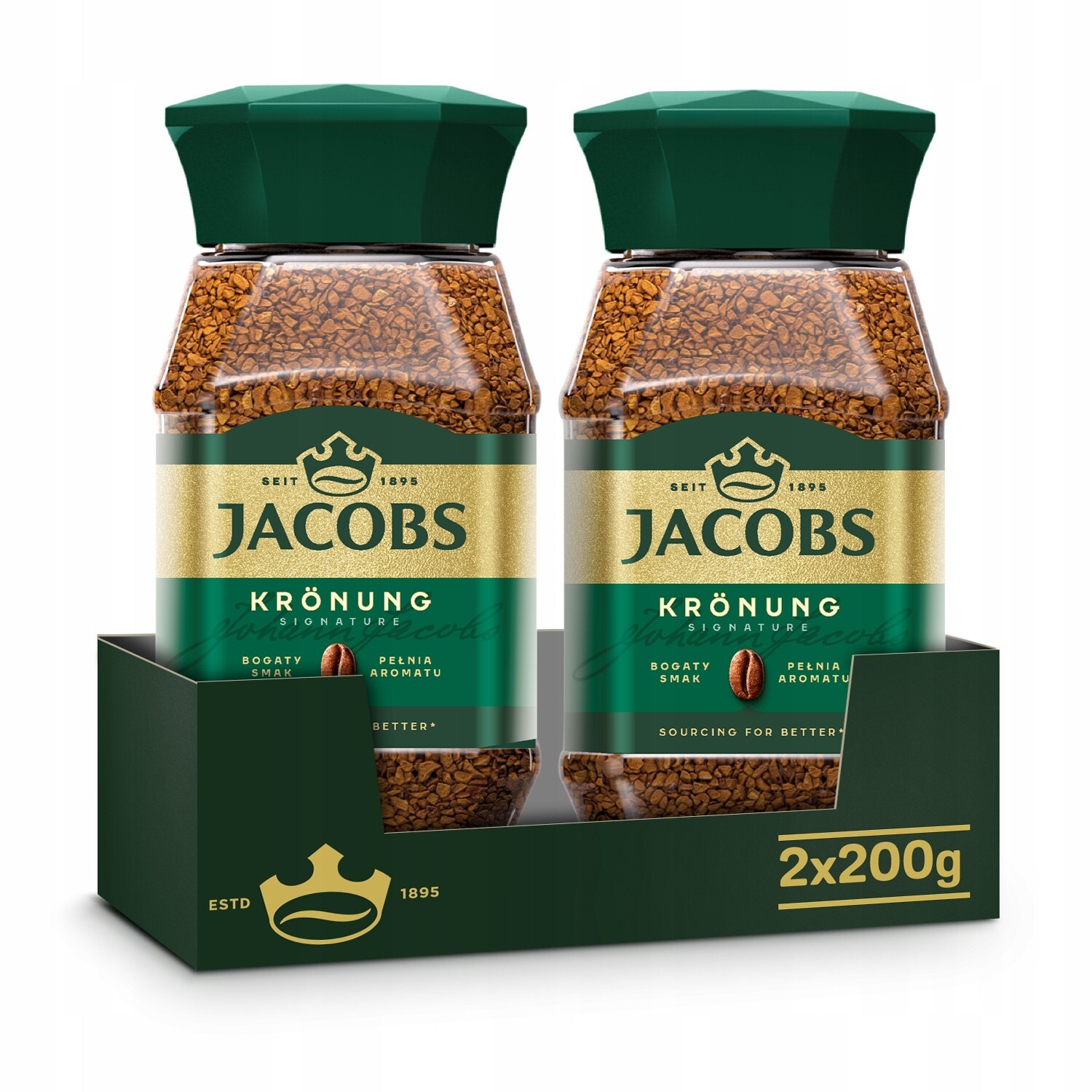 2 x Jacobs KRONUNG Instant Coffee - Jar 200g / 7oz | eBay