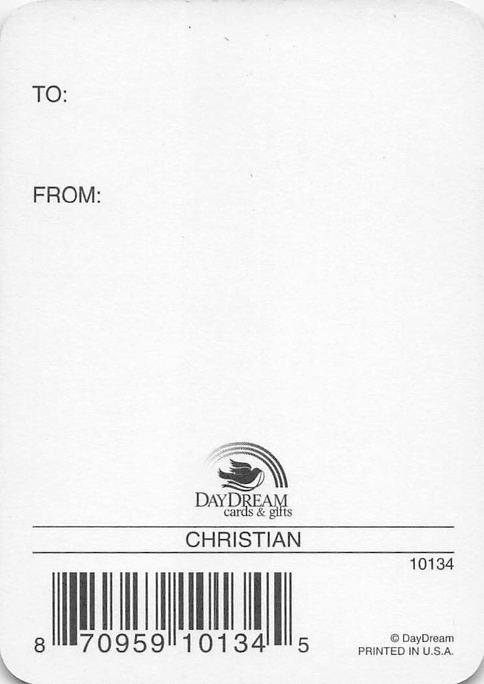 Christian "Believer in Christ" Keepsake Name Meaning Card with Bible ...