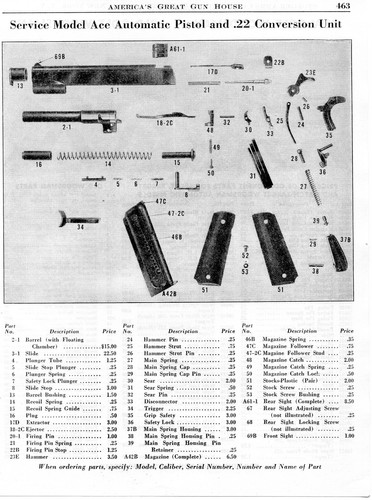1953 Print Ad of Colt Service Model ACE Auto Pistol & 22 Conversion ...