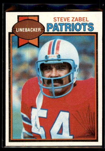 1979 Topps Steve Zabel #262 New England Patriots | eBay
