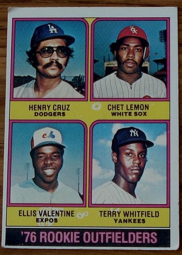 1976 Rookie Outfielders, 1976 #590 Topps Baseball Card, GOOD CONDITION ...