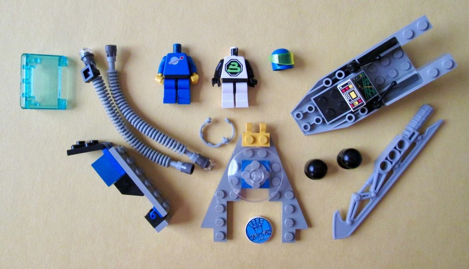 Legoland Town,Chopper,Helicopter,Lego 6425,TV chopper,'99, incomplete ...