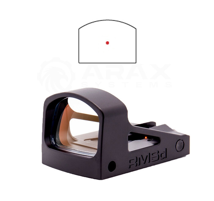 Shield Sights Reflex 4 MOA Glass Red Dot RMS Footprint Optic RMSD-4MOA ...