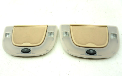 2000-2006 MERCEDES S500 W220 REAR OVERHEAD DOME LIGHT W/ MIRROR BEIGE ...