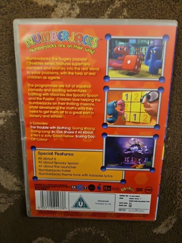 NUMBERJACKS ARE ON THEIR WAY DVD 6 EPISODES KIDS | eBay UK