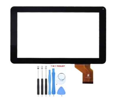 Touch Screen Digitizer Panel For Akaso A90 DLW-CTP-028 9 inch Tablet PC ...