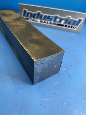 2-1/2" x 2-1/4" x 12"-Long 4340 Normalized & Tempered Steel Flat Bar ...