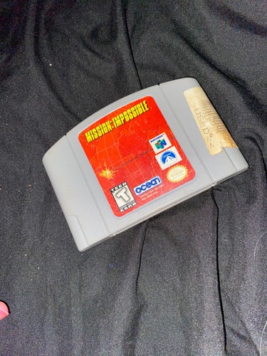 Mission Impossible (Nintendo 64, 1998) N64 - Authentic Cartridge | eBay