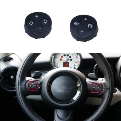 Steering Wheel Volume Switch Cruise Control Button Cover for Mini ...