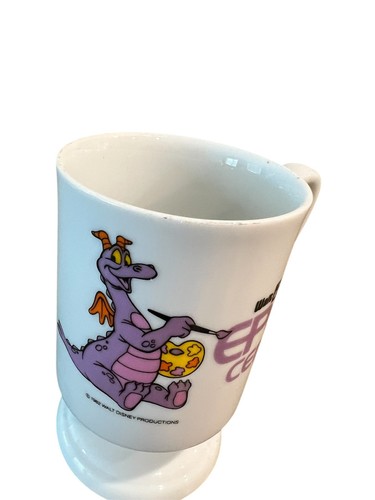 1982 Walt Disney Figment World Epcot Center Footed Pedestal Cup Mug ...