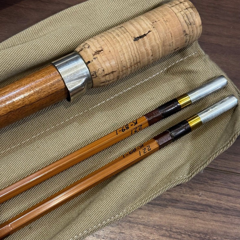 Garrison Model No.221 2PC 2TOP Bamboo Fly Fishing Rod Serial number 1 ...
