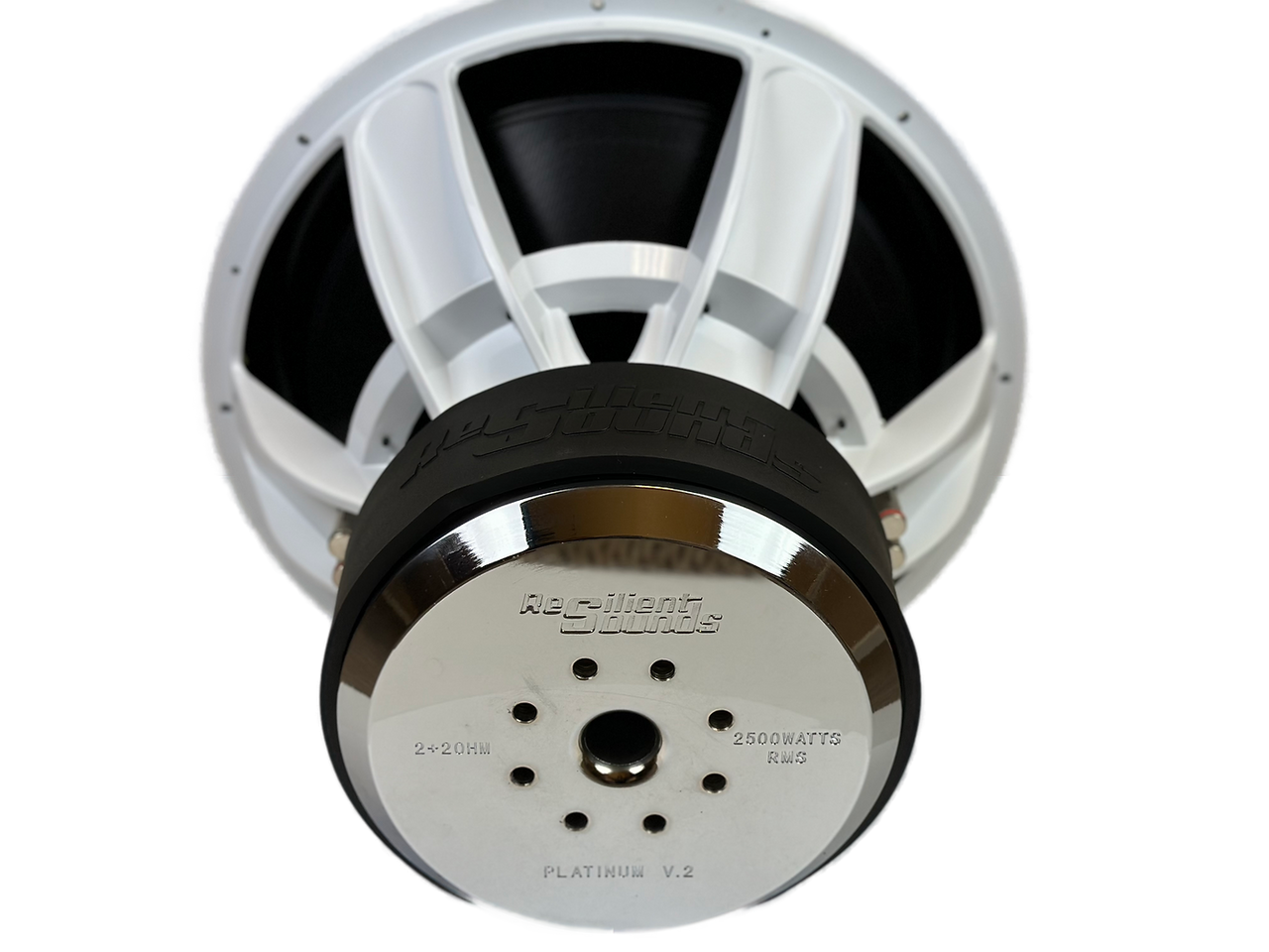 Resilient Sounds Platinum 18" V2 Subwoofer 5000 Watts D1 Ohm Dual Voice ...