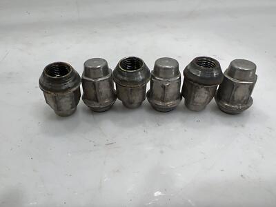 Wheel Lug Nut Set (6) Dodge Dakota Commander Wrangler Chrome Cap OEM ...
