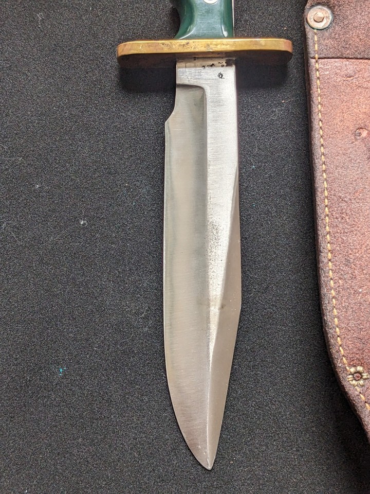 Rare Randall Knife 1950’s Model 14 Attack Tenite Handle -Heiser Riveted Sheath! | eBay