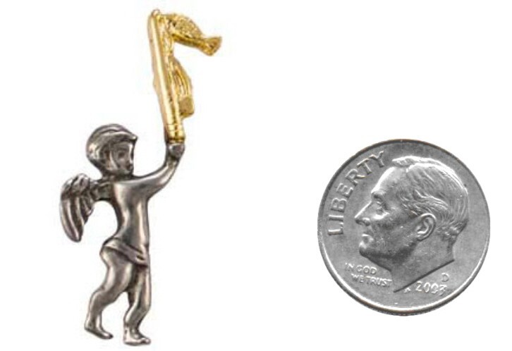 Fishing Pin Guardian Angel Pin Fish Angler Gift Pin Made in the USA Pin ...