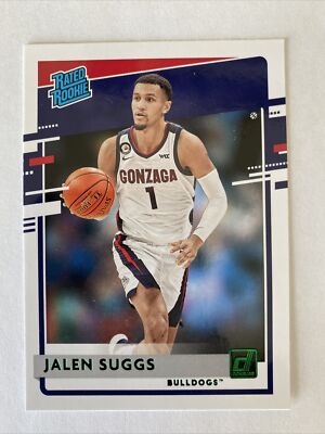 2021-22 Chronicles Draft Jalen Suggs RC Donruss Rated Rookie Green ...