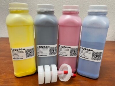 (120g x 4) Toner Refill ONLY for Lexmark C3224, C3326, CS331, CS431 ...