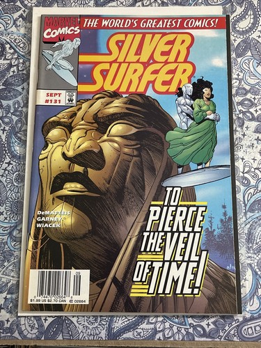 SILVER SURFER #131 RON GARNEY COVER 1997 marvel comics mcu galactus ...